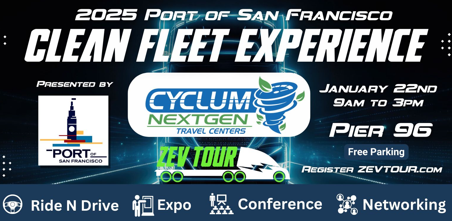 2025 Port of San Francisco Clean Fleet Experience - ZEV Tour
